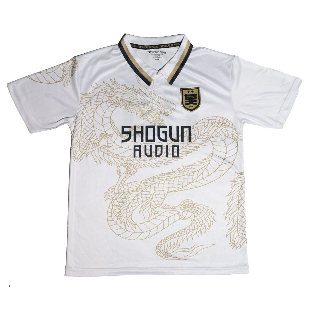Shogun Football Shirt White – Shogun Audio